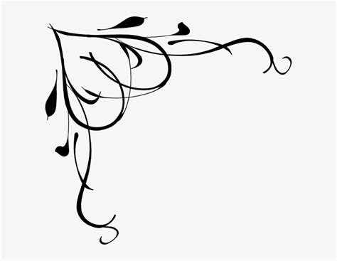 Fancy Corner Border Png