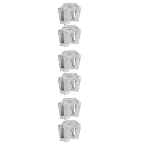 Raindrops 6 pcs Fixed Scaffold Adapter Scaffold Lock Part Replaceable Scaffold Part Scaffold ...