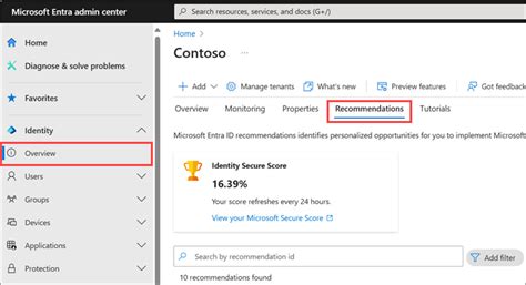 什么是 Microsoft Entra 建议？ Azure Docs