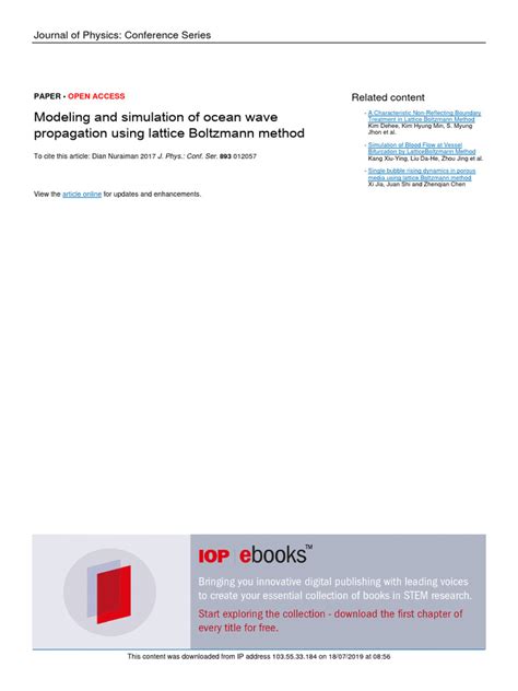 Jurnalint Seminarint Dian 2017 Modeling And Simulation Of Ocean Wave