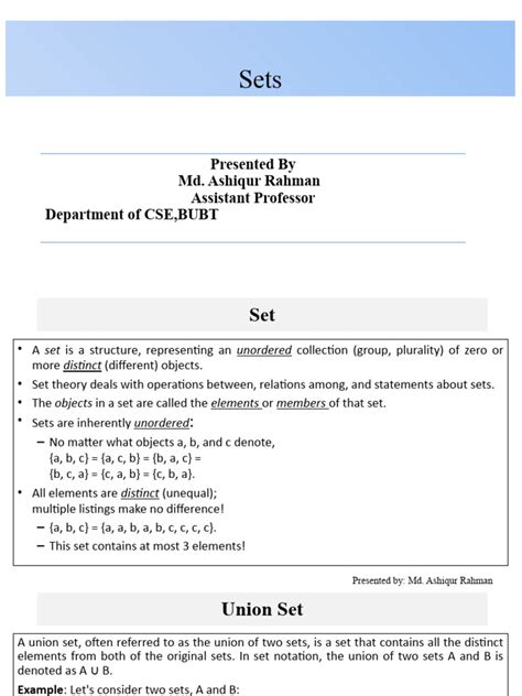 Sets Pdf Mathematics Mathematical Logic