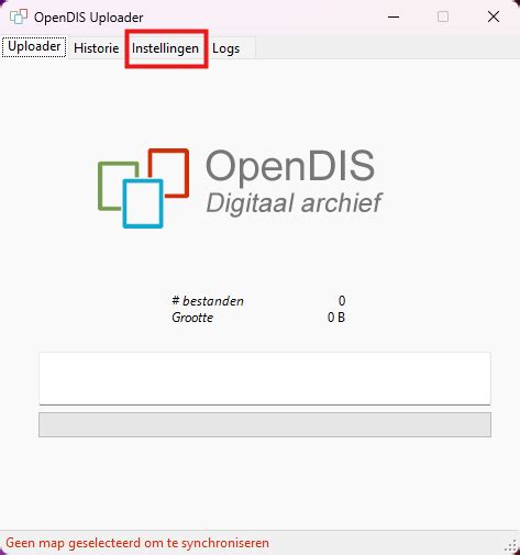 uploader client opendis