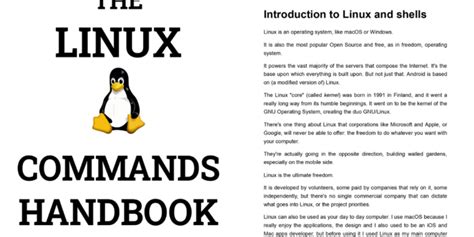 Linux Commands Handbook Connect 4 Techs