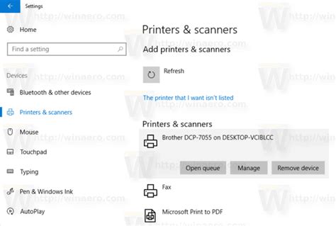Add Shared Printer In Windows 10