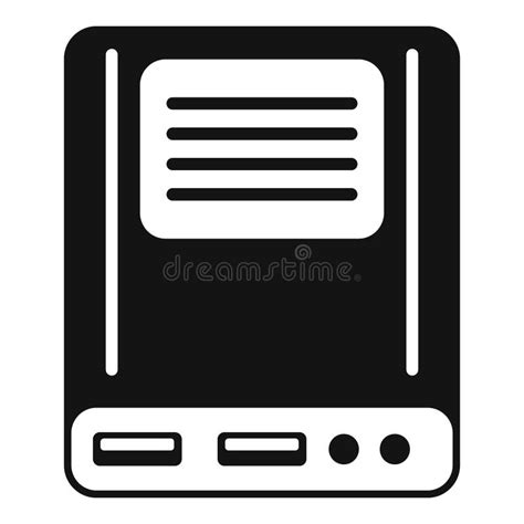 Data Memory Board Icon Simple Vector Storage Solid Usb Stock Vector Illustration Of Vector