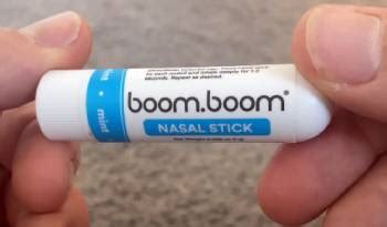Boom Boom Nasal Stick Reviews From My Personal Experience