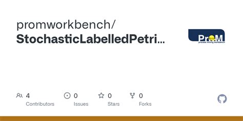 GitHub Promworkbench StochasticLabelledPetriNets