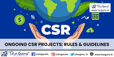 Ongoing Csr Projects Rules And Guidelines Ongoing Csr Projects Rules And Guidelines
