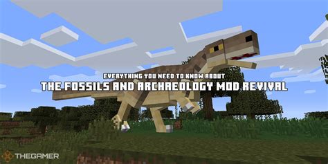 Minecraft Everything You Need To Know About The Fossils And Archaeology Mod Revival