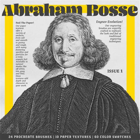 Abraham Bosse Procreate Kit By Digi Life