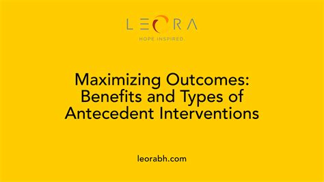 Understanding Antecedent Strategies In Behavior Management