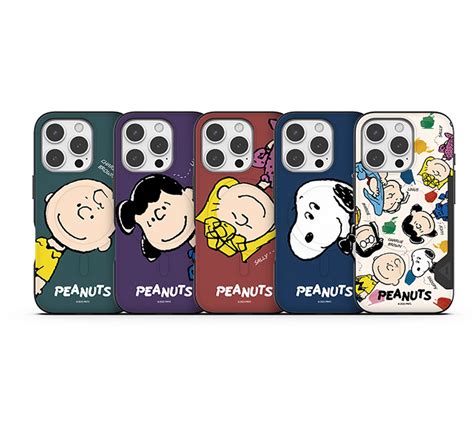 스누피 헬로 프렌즈 투카드 맥세이프 범퍼케이스 에이블리