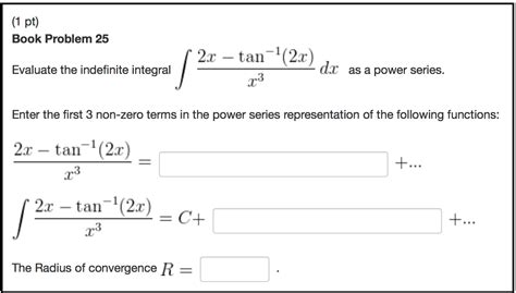 Enter The First 3 Non Zero Terms In The Power Chegg Com