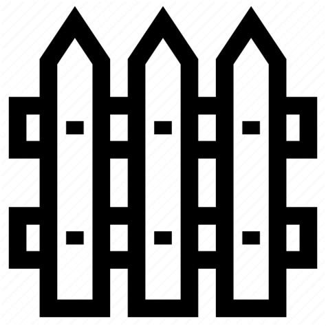 Boundary Fence Protection Secure Icon