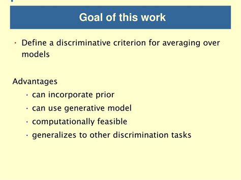 Ppt Maximum Entropy Discrimination Powerpoint Presentation Free