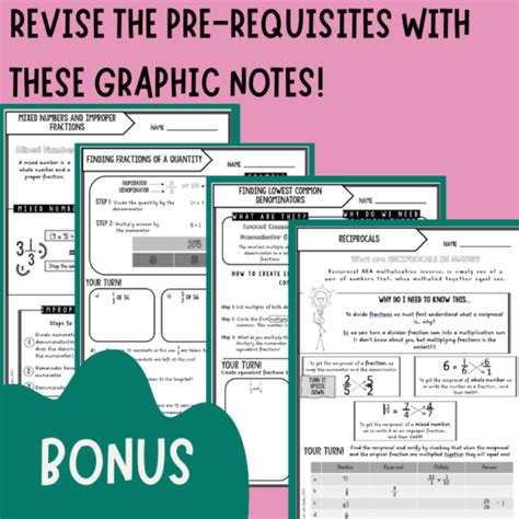 Year 7 Add Subtract Multiply And Divide Fractions Worksheets Teacher Professional Development