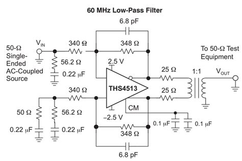 THS4513 Single Ended Input To Single Ended Output Conversion Amplifiers Forum Amplifiers