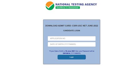 CSIR UGC Joint NET Admit Card 2022 Out At Csirnet Nta Nic In Link Here Hindustan Times