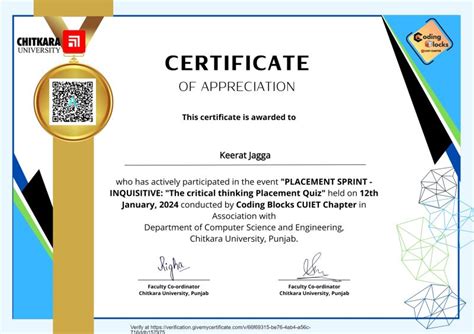 Completed A 90 Minute Placement Sprint With Coding Blocks Keerat Jagga Posted On The Topic