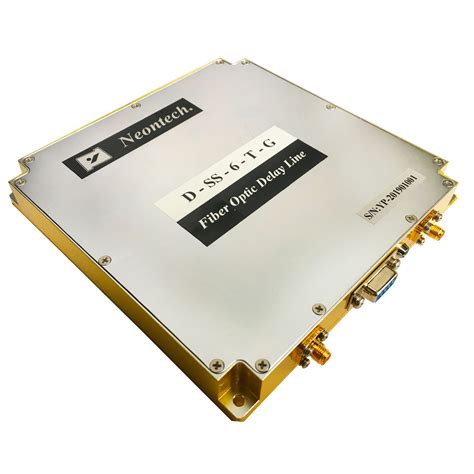 Fiber Optic Delay Line And Optical Simulator D Ss 06 T Neon