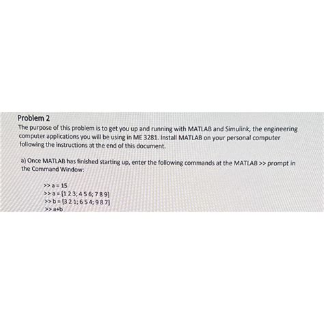solved problem 2the purpose of this problem is to get you up
