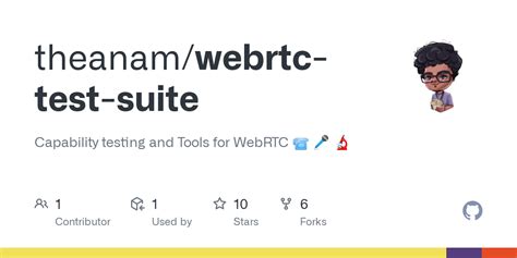 GitHub Theanam Webrtc Test Suite Capability Testing And Tools For WebRTC