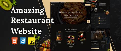 How To Make A Restaurant Website Using HTML CSS JavaScript DEV Community