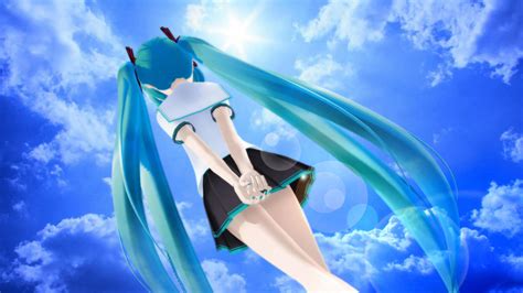 Under The Sky Hatsune Miku Mmd Lat Model By Aki 2012 Miku On Deviantart