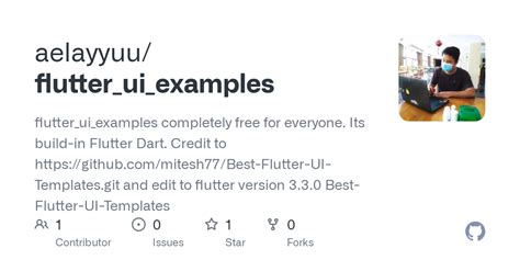 Github Aelayyuuflutteruiexamples Flutteruiexamples Completely
