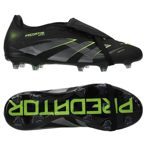 Adidas Predator Pro Fold Over Tongue Fg Electric Stealth Core Black