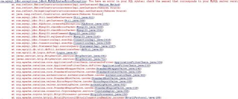 Java Mysqlsyntaxerrorexception Invalid Parameters In Prepared