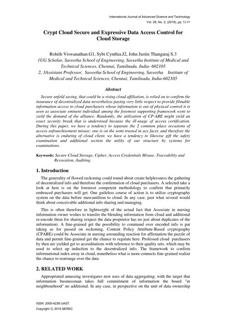 Pdf Crypt Cloud Secure And Expressive Data Access Control For Cloud Storage