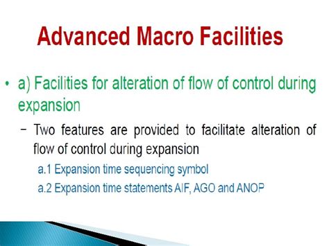 macro processor macro definition and call macro expansion