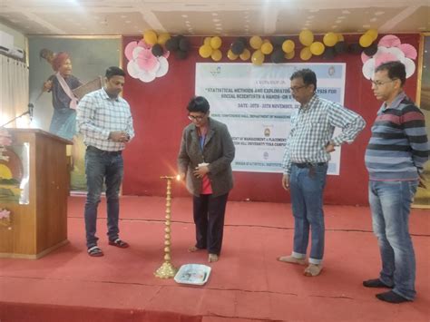 Collaborative Statistical Empowerment Workshop Organised By Nehu Tura Campus And Indian