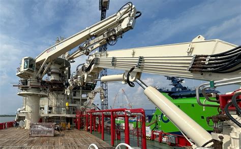 3d motion compensated crane commissioning red rock