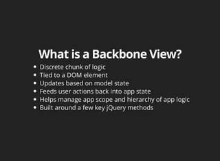 Backbone Beyond JQuery PPT