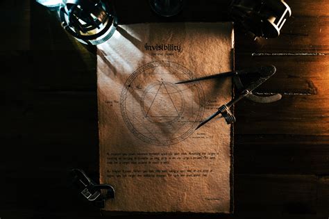 Scroll Of Invisibility Wizards Of Madness