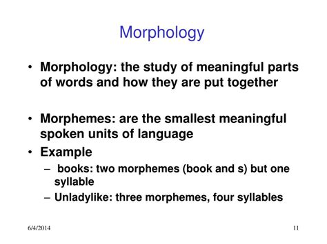 PPT Morphology And Finite State Transducers Part 1 ICS 482 Natural Language Processing
