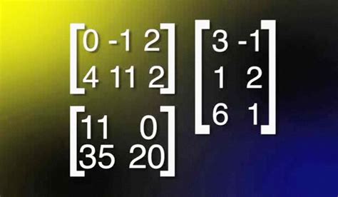How To Multiply Matrices Howcast