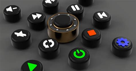steampunk audio control buttons autodesk community gallery