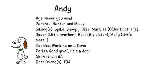 Peanuts Tty Season 1 Profiles Andy By Arthurengine On Deviantart
