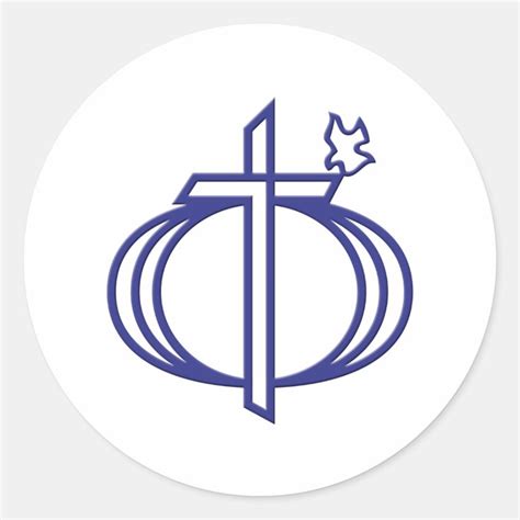 Couples For Christ Logo Classic Round Sticker Zazzle