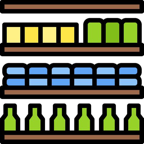 Shelf Generic Outline Color Icon