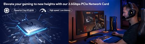 Amazon Com EDUP 2 5GBase T PCIe Network Adapter RTL8125B 2500 1000 100Mbps PCI Express Gigabit