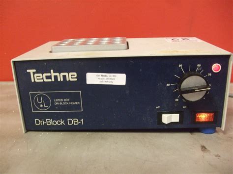 techne dri block db 1 heat block dry bath