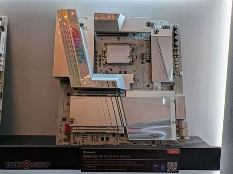 Gigabyte Replaces Dimms With Camm2 On The Aorus Z890 Tachyon Ice Motherboard Techpowerup