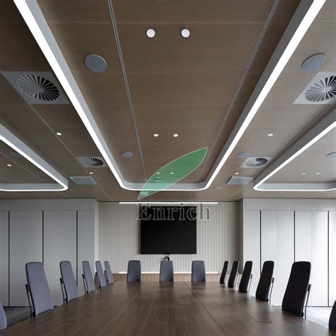 Ceiling Mounted Rectangle Design Led Linear Light With Curved Corner
