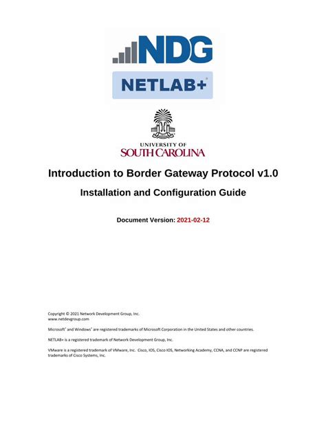 PDF Introduction To Border Gateway Protocol V DOKUMEN TIPS