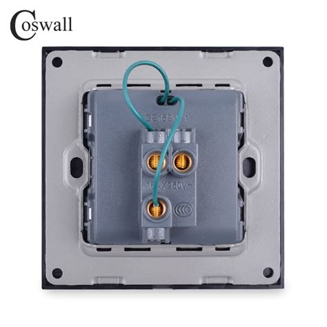 Coswall 1 Gang 2 Way Light Switch On Off Wall Sw Grandado