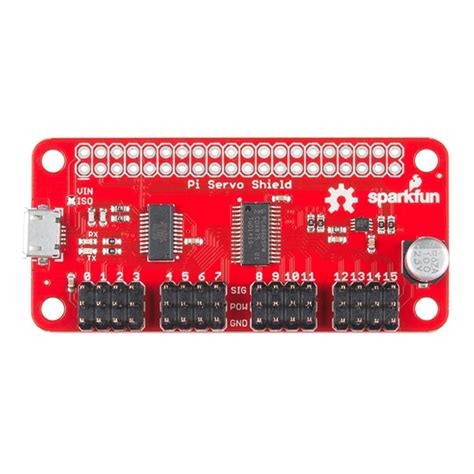 Servo Hat Para Raspberry Pi Sparkfun Filipeflop